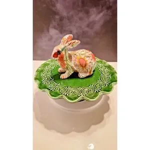 Maioliche Jessica | Kitchen | Maioliche Jessica Cake Stand 1 Green ...